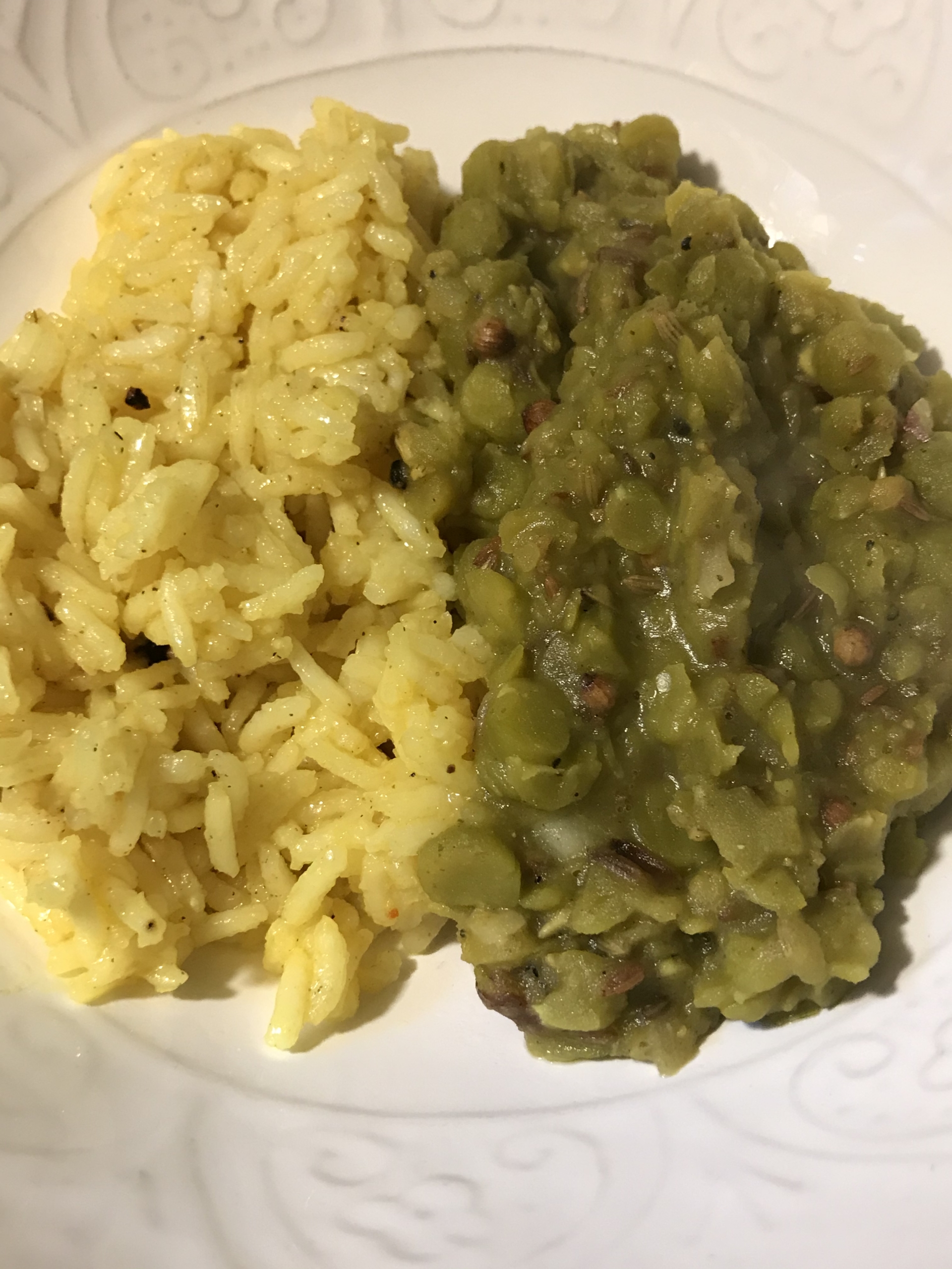 Curried Split Pea Dahl - Simply Ghee