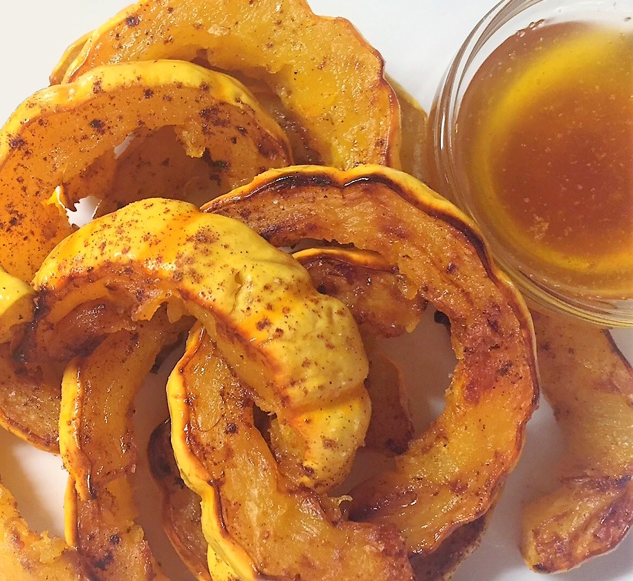 Roasted Delicata Squash with Maple Cinnamon Ghee - Simply Ghee
