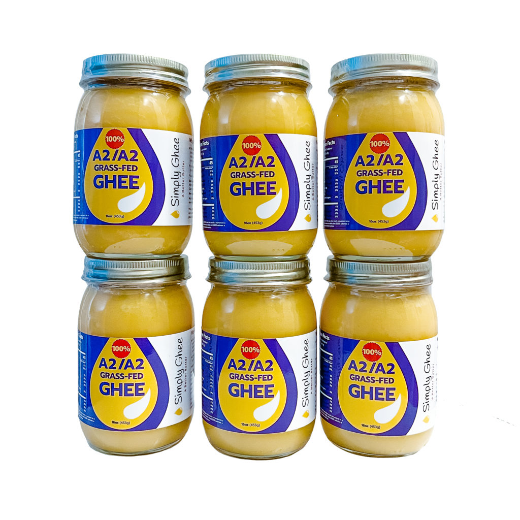 A2/A2 Grassfed, Non-GMO Ghee 16oz - Only From Simply Ghee