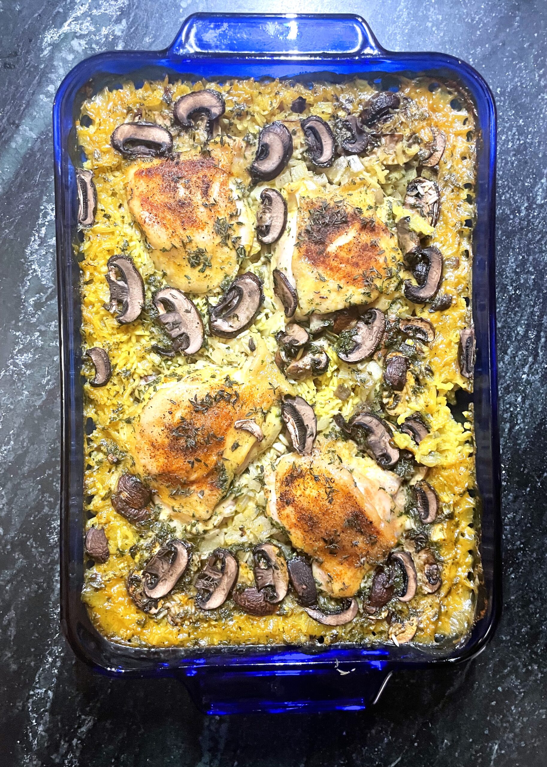 Chicken Rice Casserole - Simply Ghee